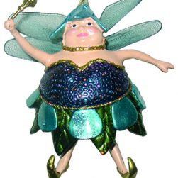 Fat Fairy Christmas Ornaments - hand made and hand painted fairy ...