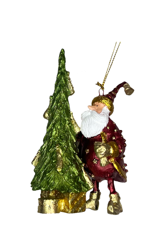 Santa Decorating Tree - Neo Red - Lamond Products